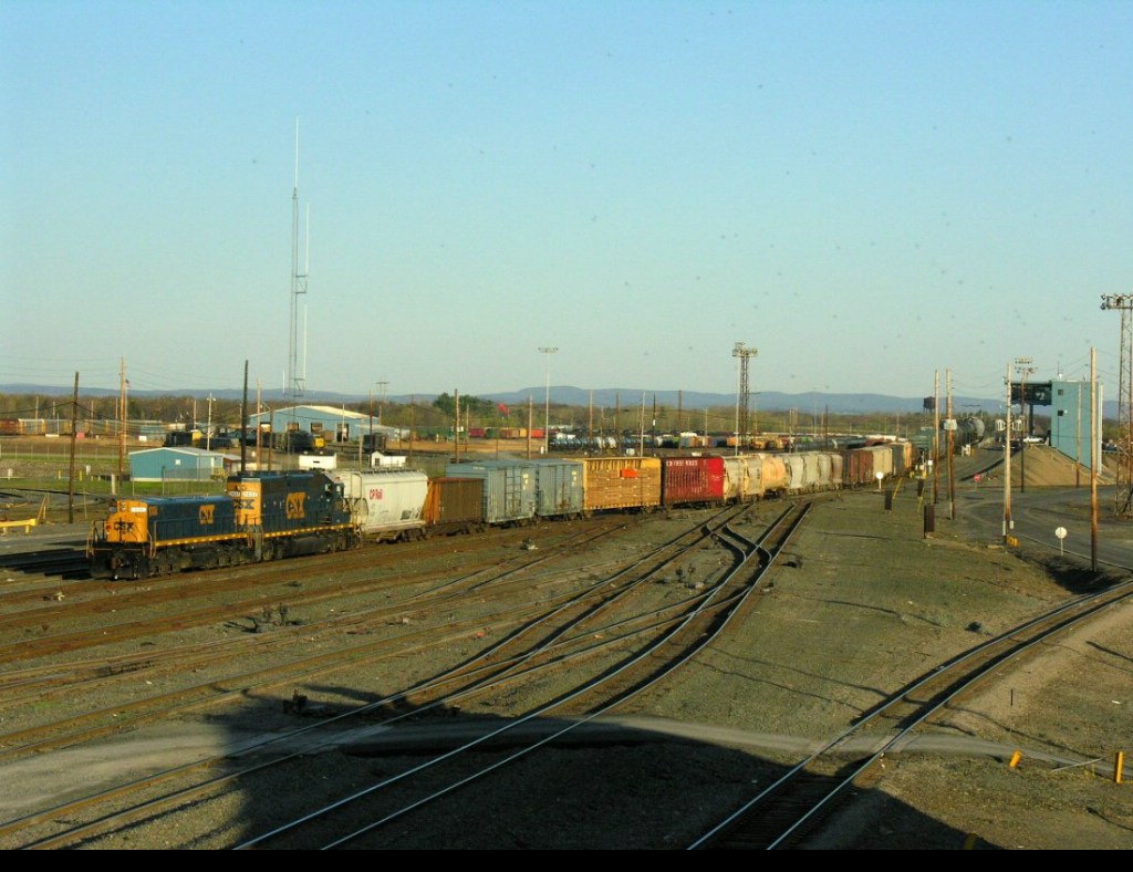 Eastbound Stack Train